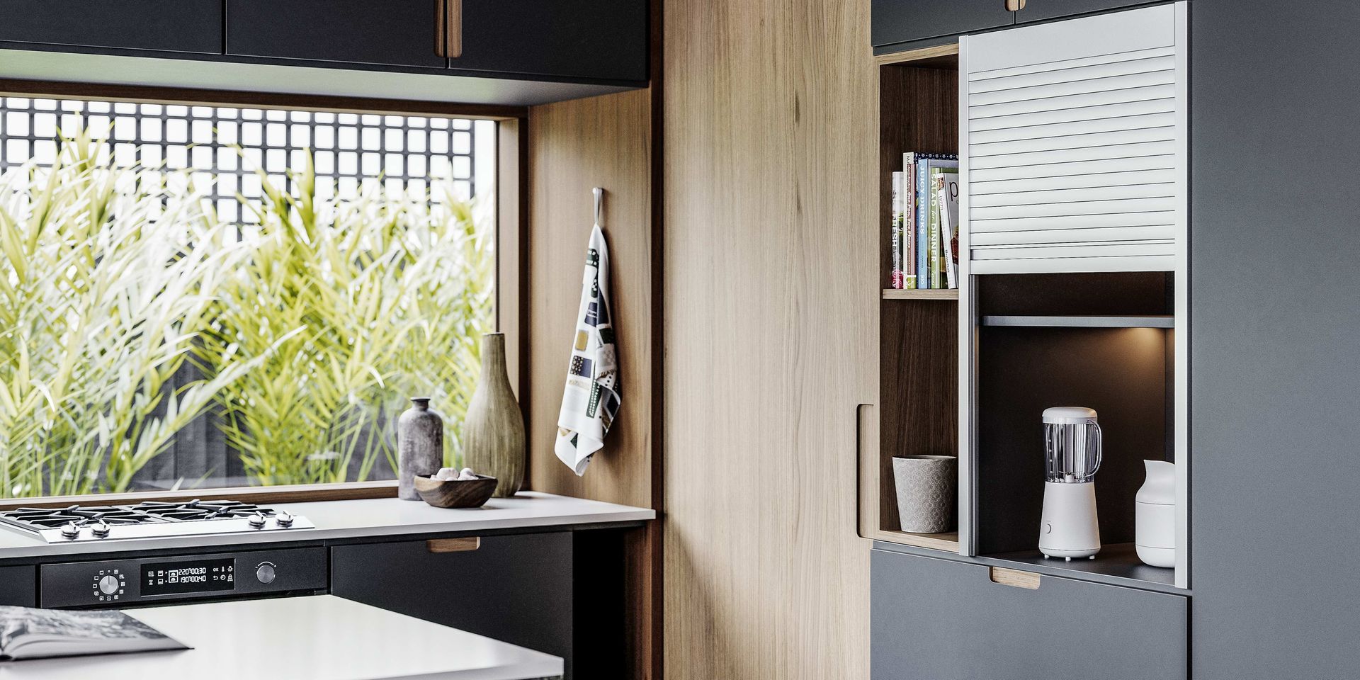 Schrankrollladen-Systeme für moderne Jalousieschränke | REHAU Interior ...